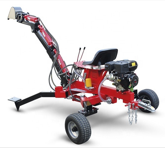 Self-propelled Gasoline Backhoe