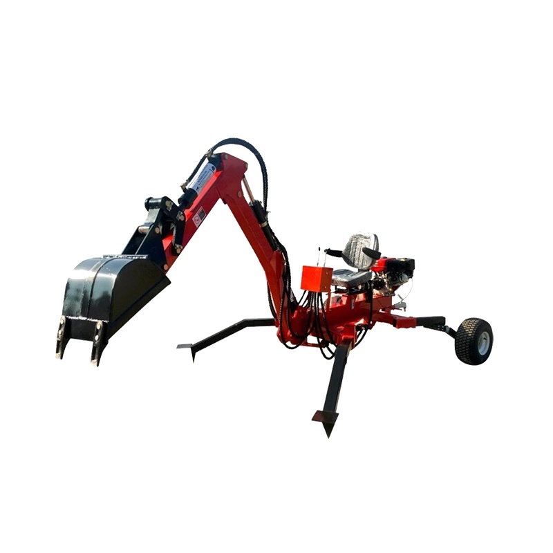 Self-propelled Gasoline Backhoe