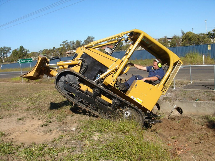 Factory Supply Mini 35HP Bulldozer with 6 Way Blade
