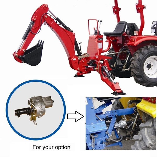 Mini 3 Point Towable Backhoe LW-6